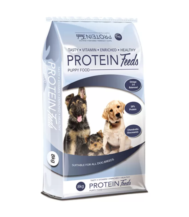 Protein Feeds Puppy 8kg - Happy Paws