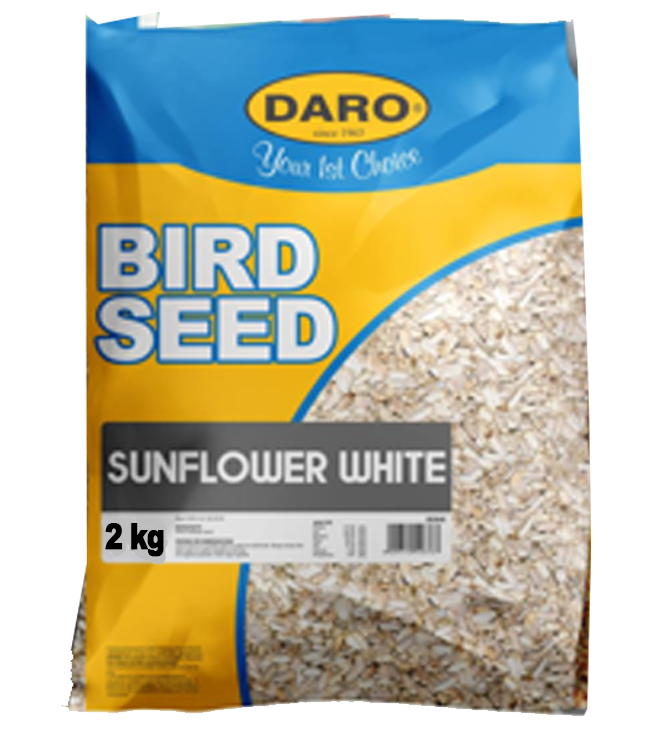 Daro Striped Sunflower Seed Bird Food 2kg - Happy Paws