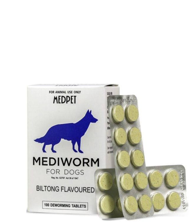 Medpet Mediworm for dogs - Biltong flavour - Midrand Pet Food