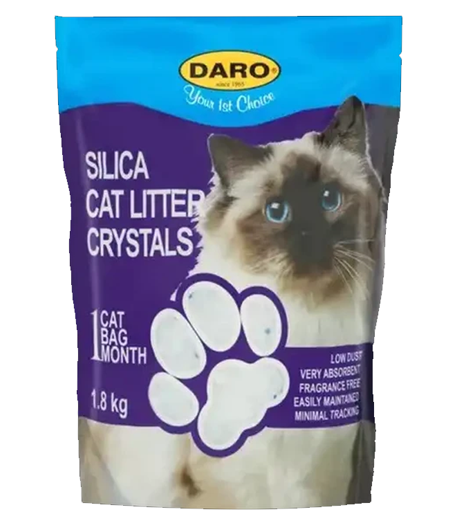 Daro Scented Silicone Cat Litter 1.8 kg - Happy Paws
